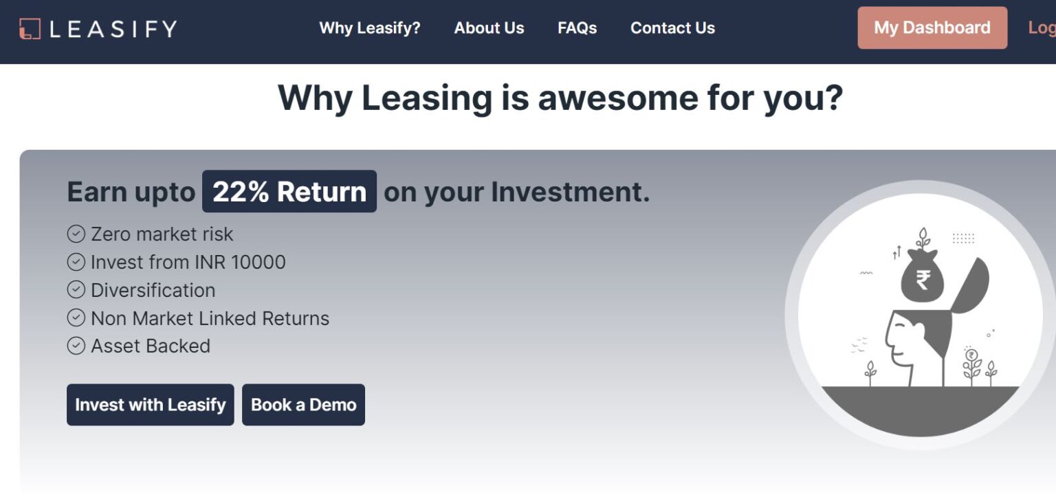 Leasify Review - 20% IRR leasing Platform - Random Dimes