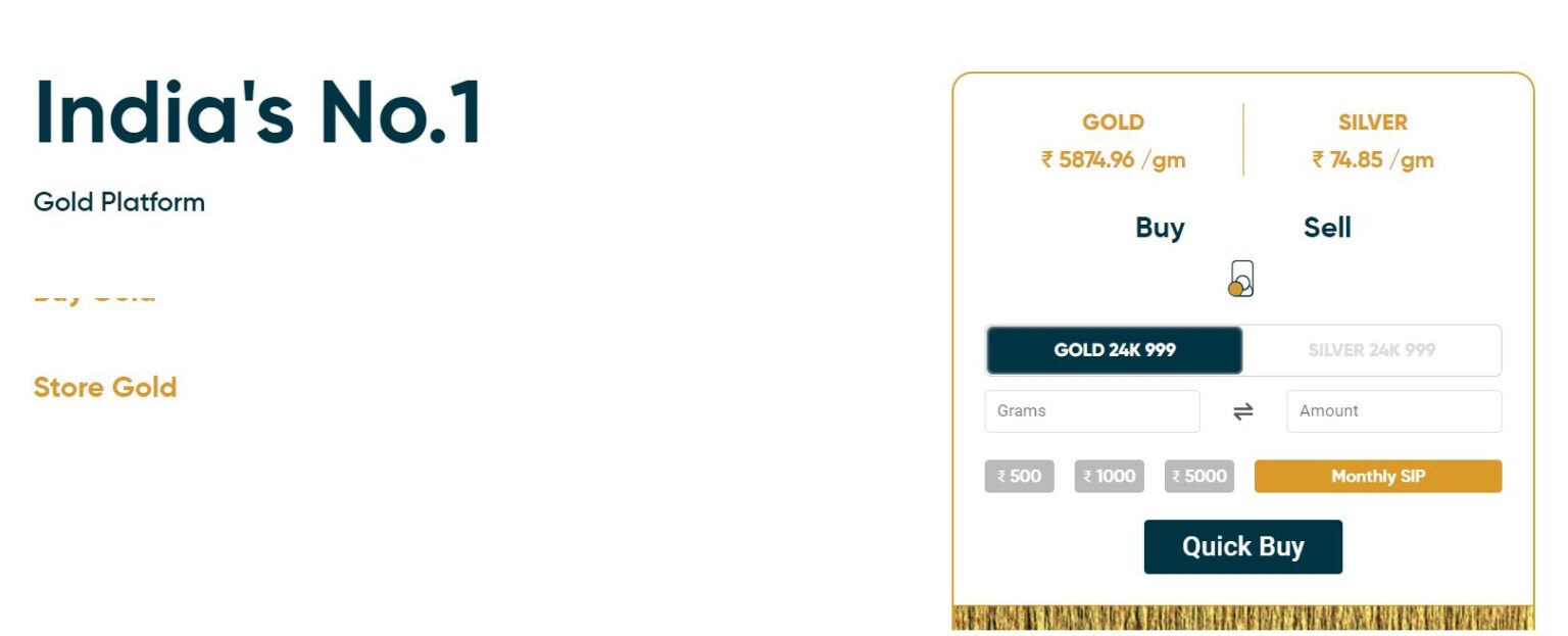 Augmont Review- One Stop Shop for Gold Investments - Random Dimes