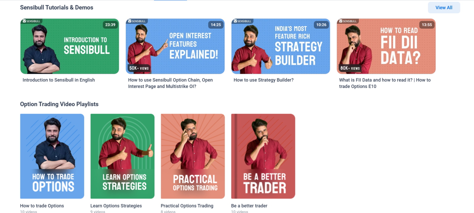 Sensibull Review- Free Options Trading Platform - Random Dimes