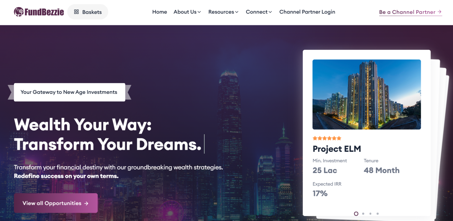 FundBezzie Review - Alternative Investments by Pantomath Group - Random Dimes