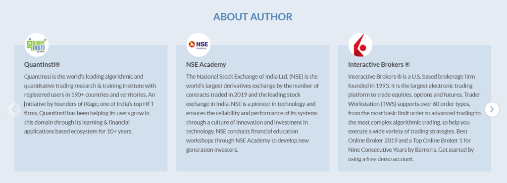 QuantInsti Review - Quantitative Trading Courses - Random Dimes