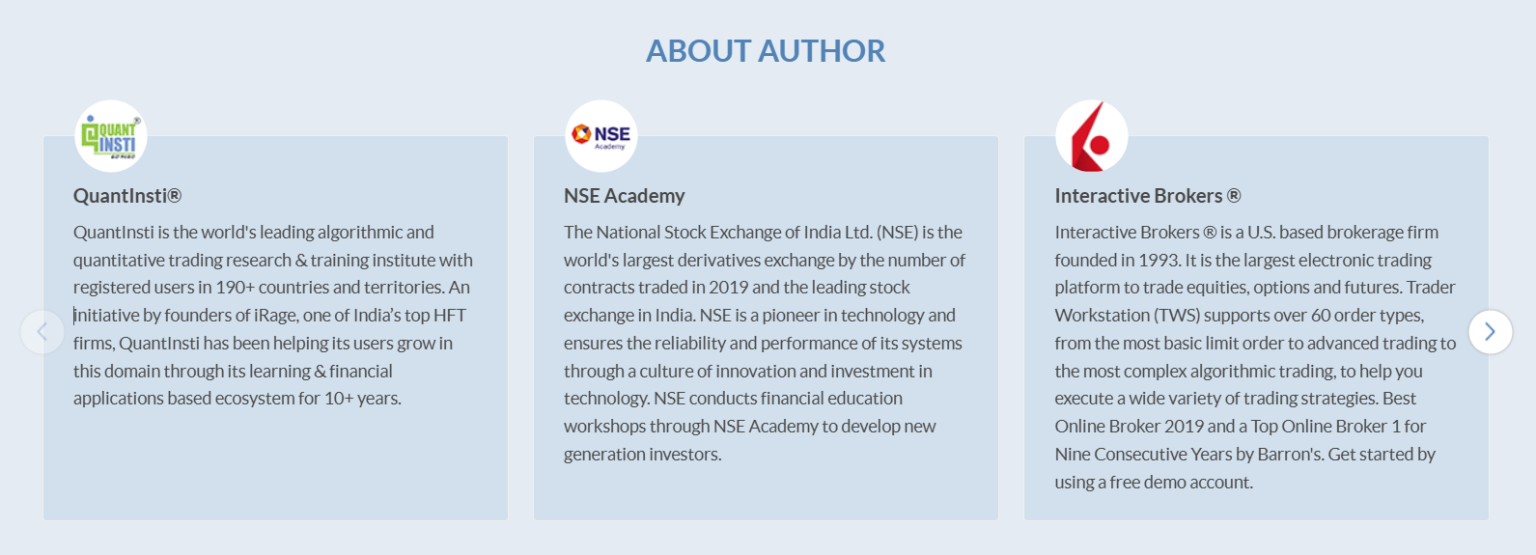 QuantInsti Review - Quantitative Trading Courses - Random Dimes