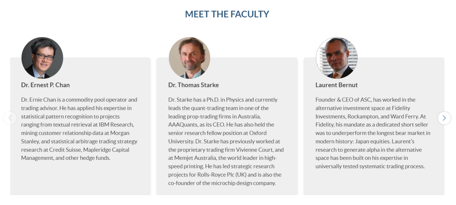 QuantInsti Review - Quantitative Trading Courses - Random Dimes