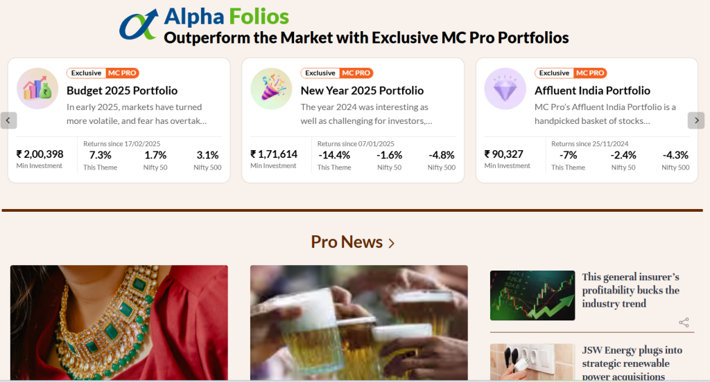 Moneycontrol PRO Review - Should you subscribe? - Random Dimes